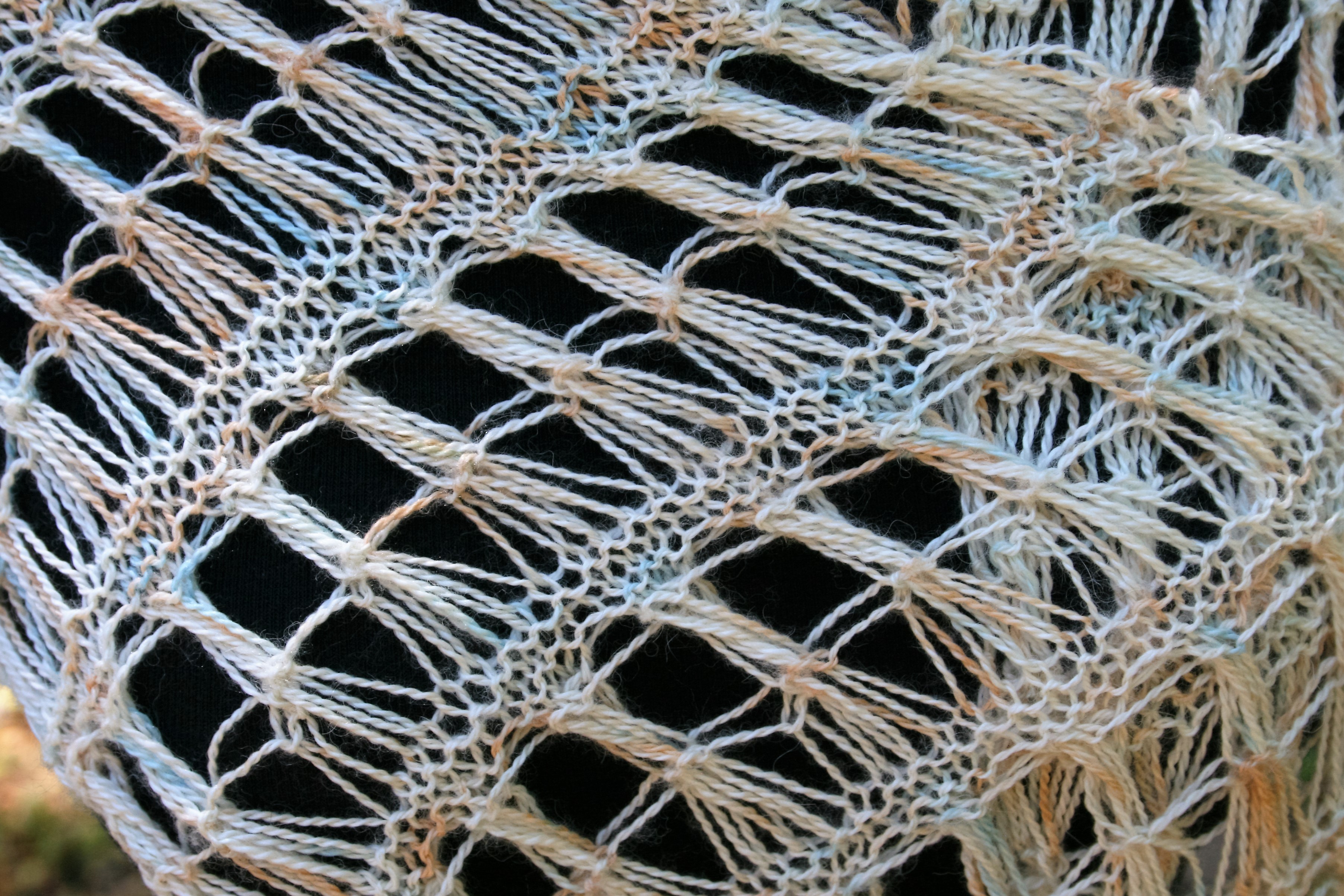 2 Designs, 1 Pattern- Cross-Hatch Wrap, Knit it! Crochet it! - Linda ...