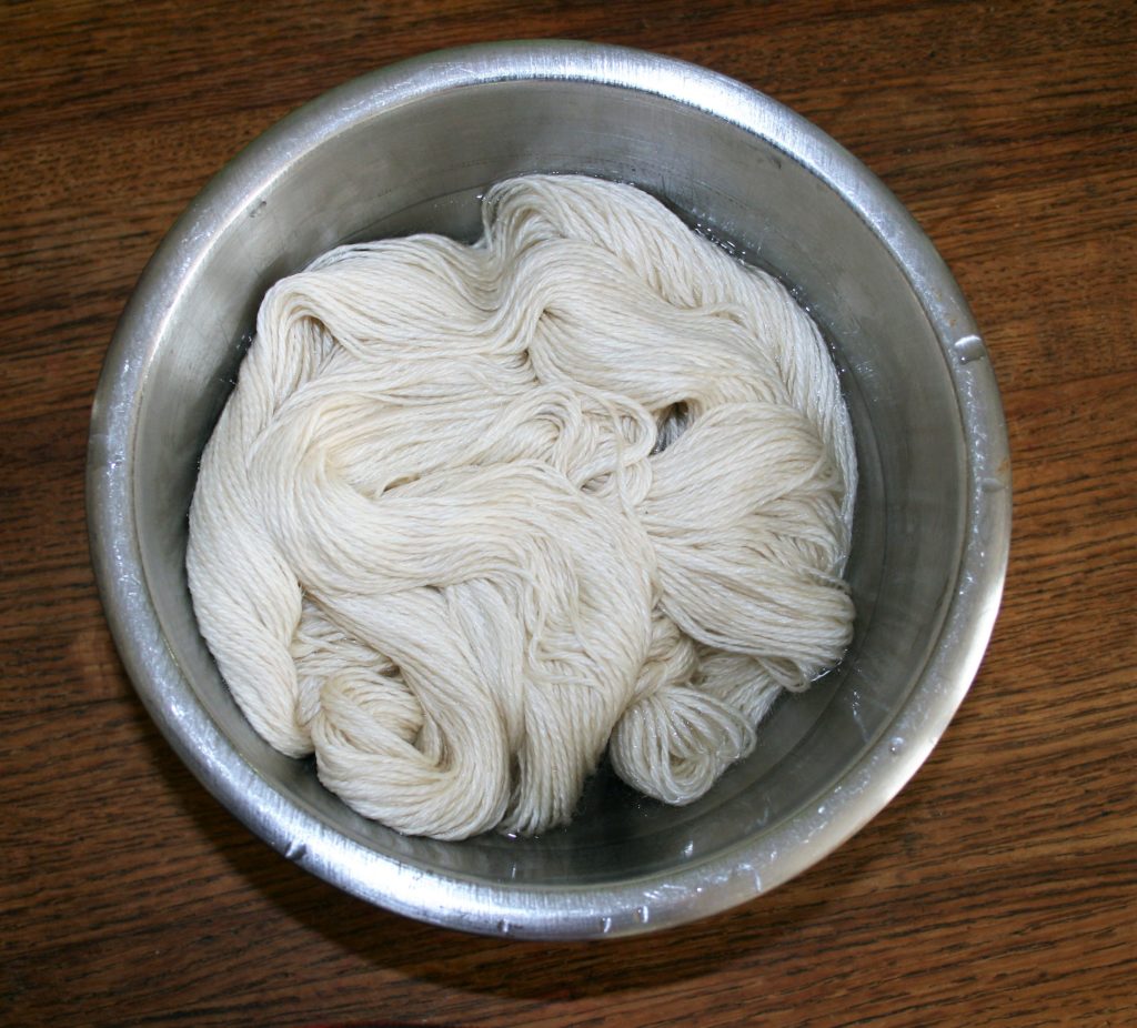 Tissue Paper Yarn Dyeing - Linda Dean CrochetLinda Dean Crochet
