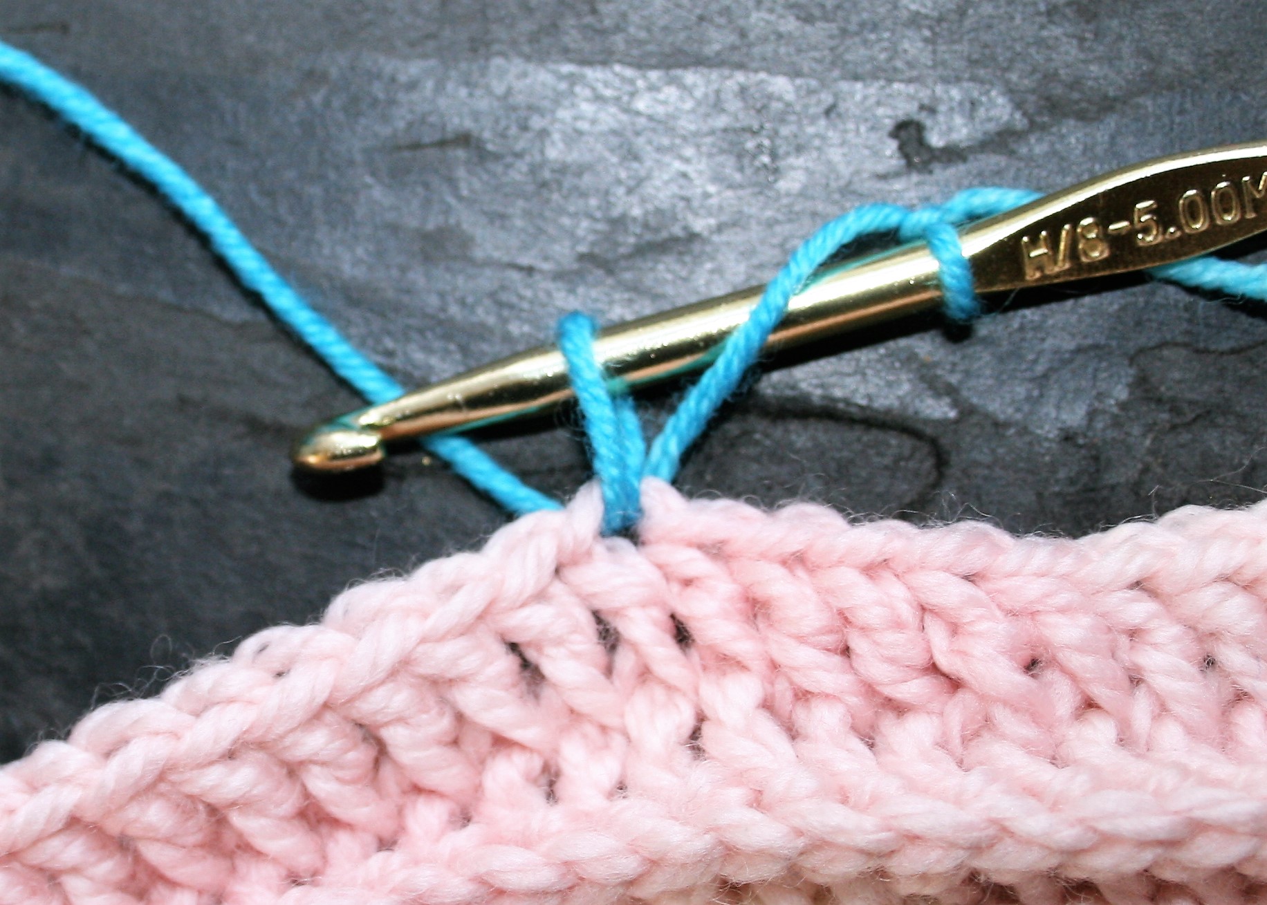 Join with a Standing Crochet Stitch - Linda Dean CrochetLinda Dean Crochet