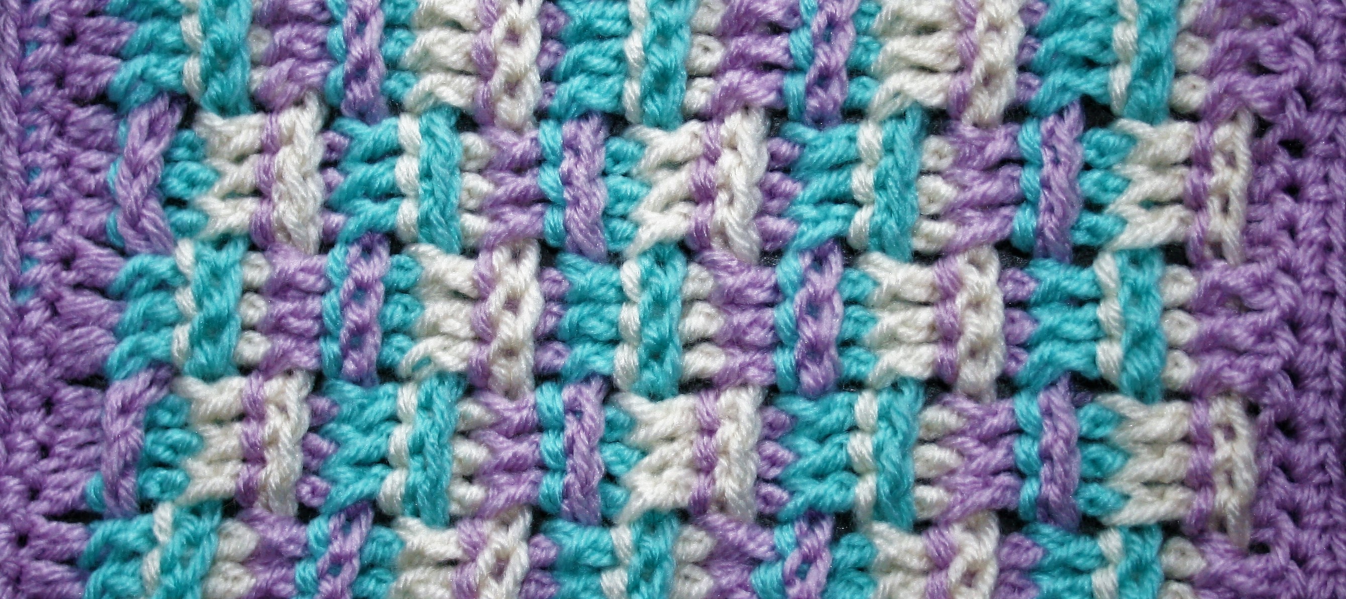 1 For Me, 1 For You- Quick Weave Block - Linda Dean CrochetLinda Dean ...