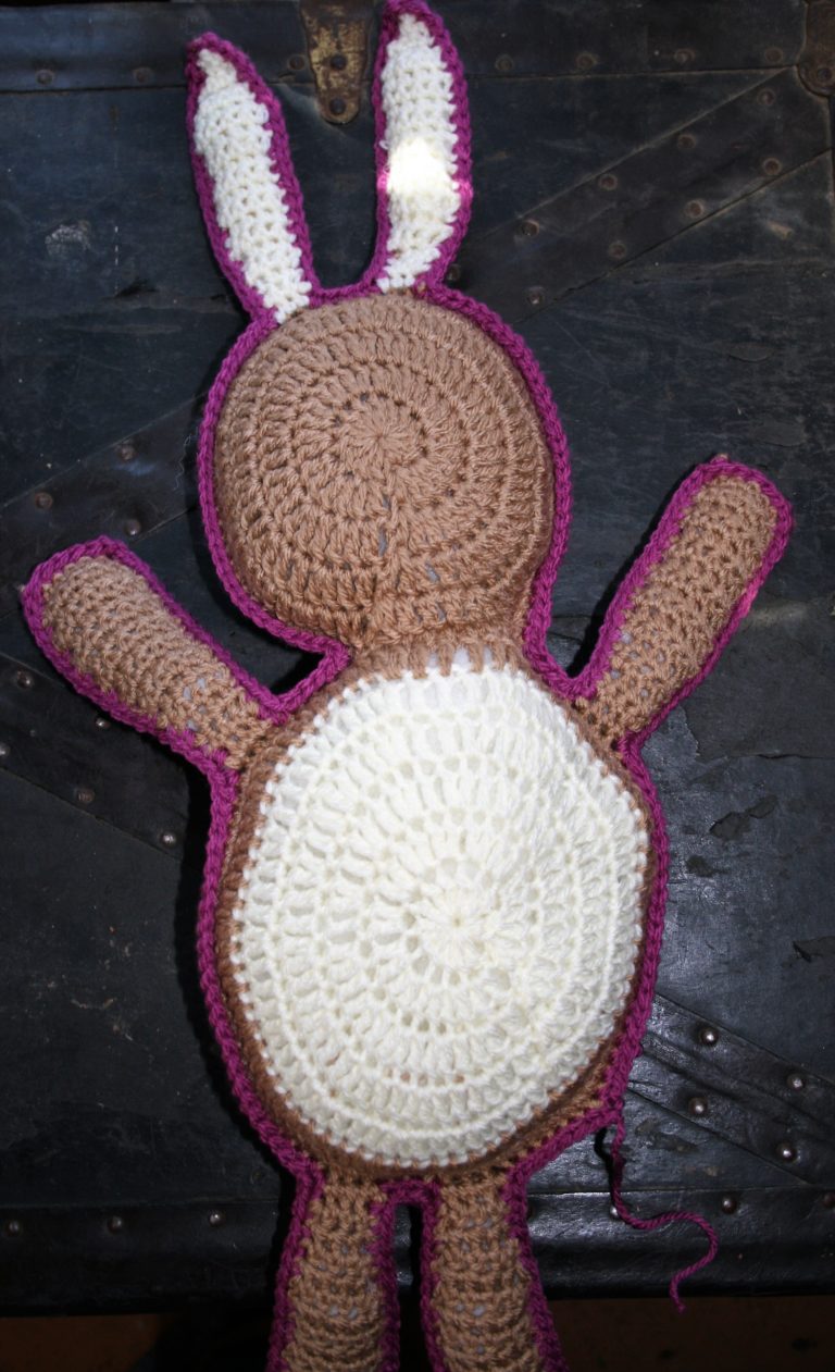 Softie Crochet- Jack the Rabbit Free Pattern - Linda Dean CrochetLinda ...