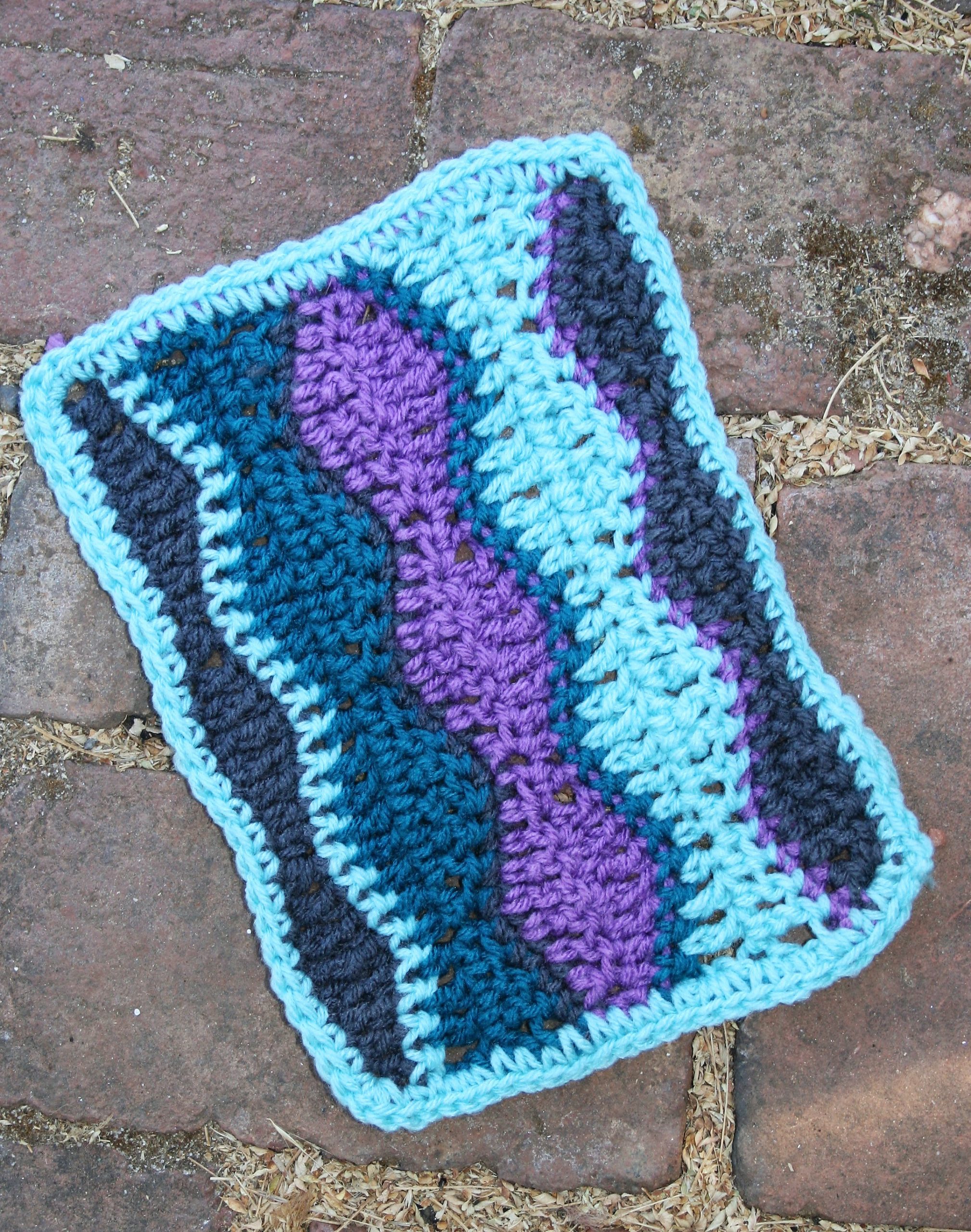 1 For Me, 1 For You- Wave Block - Linda Dean CrochetLinda Dean Crochet