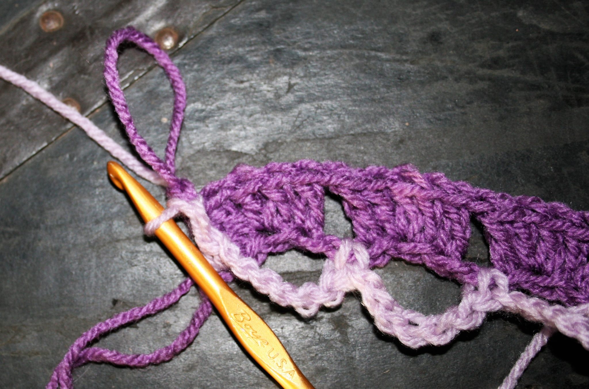 Reversible Shells- A unique fabric - Linda Dean CrochetLinda Dean Crochet