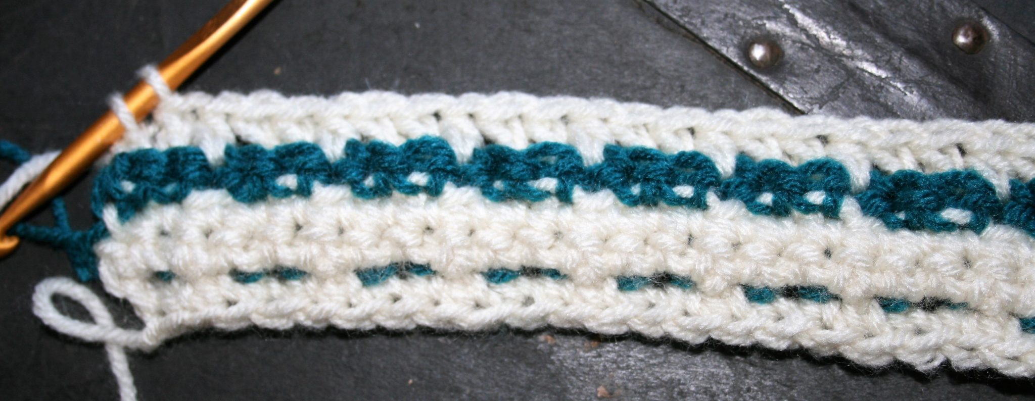 1 For Me, 1 For You- Solid Crochet Lattice Block - Linda Dean ...