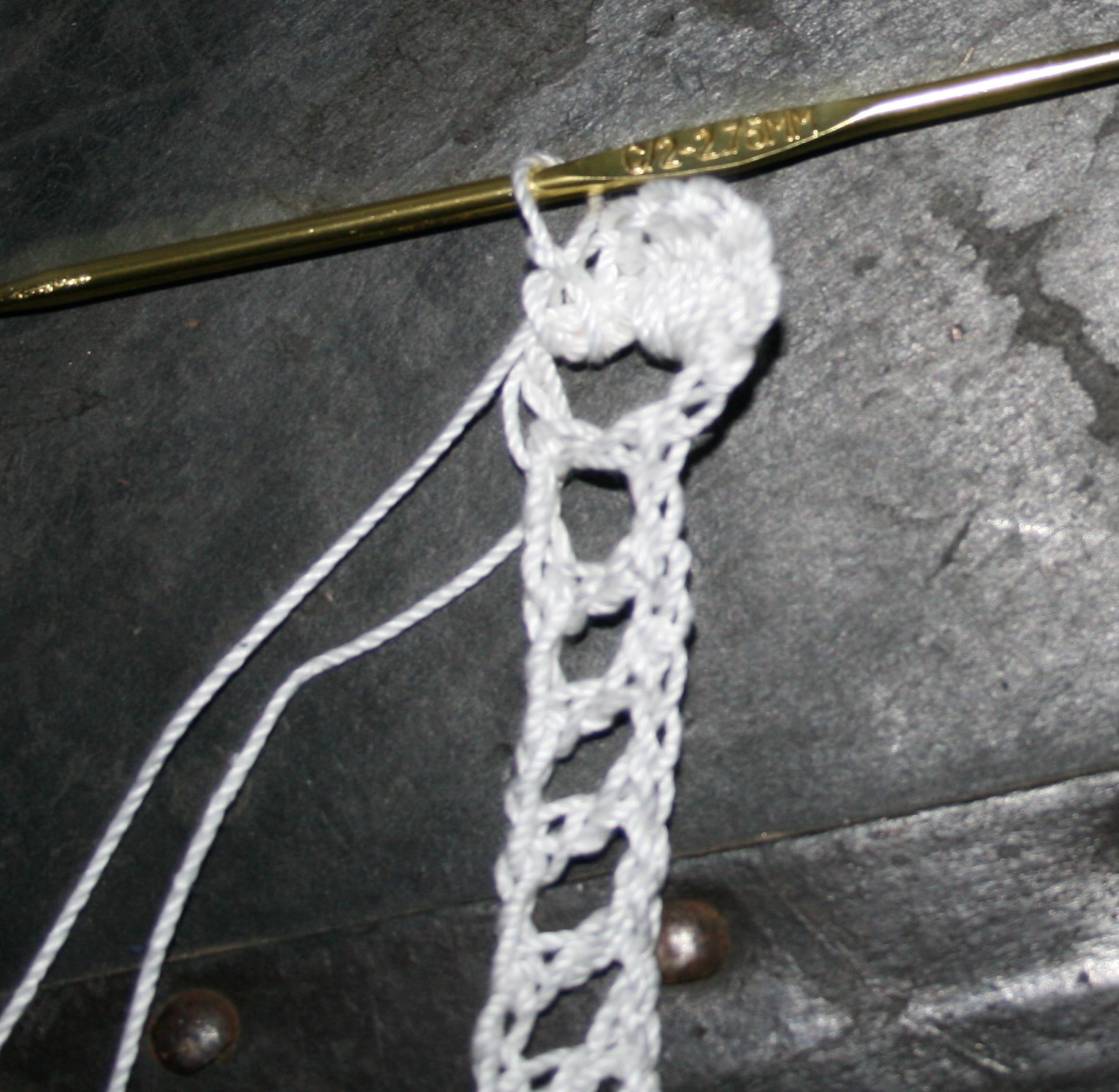 Candy Cane Lace - Linda Dean CrochetLinda Dean Crochet